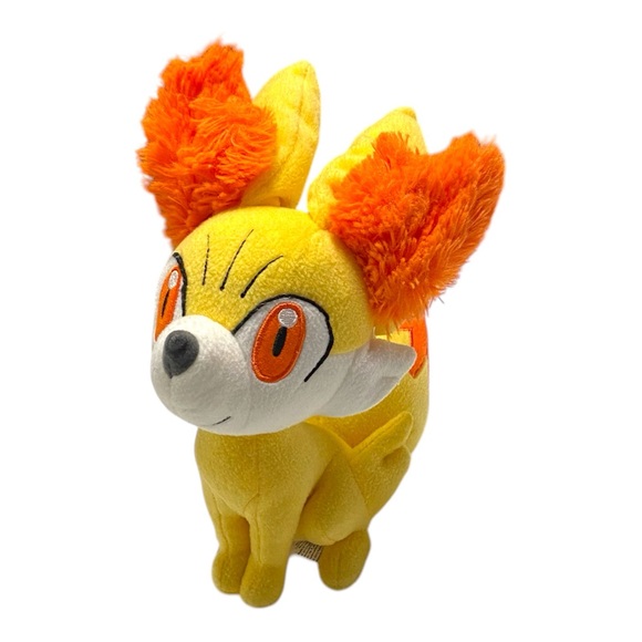 Pokemon | Toys | Pokemon Tomy Fennekin Plush Toy Fox Yellow Orange ...